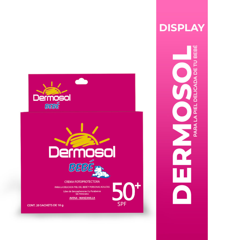 DERMOSOL BEBÉ CAJA x 20 Sachets – Laboratorios La Cooper